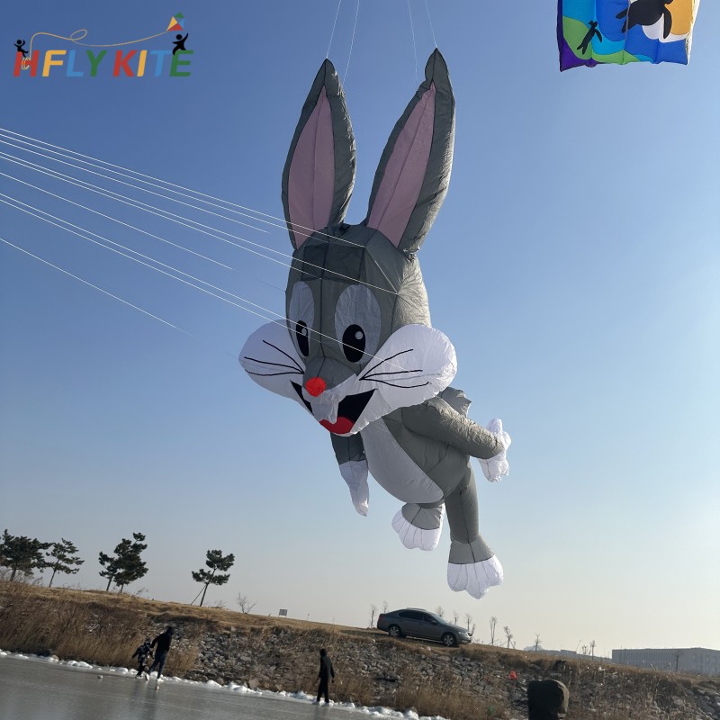 6M brother rabbit kite pendant 40d ripstop nylon