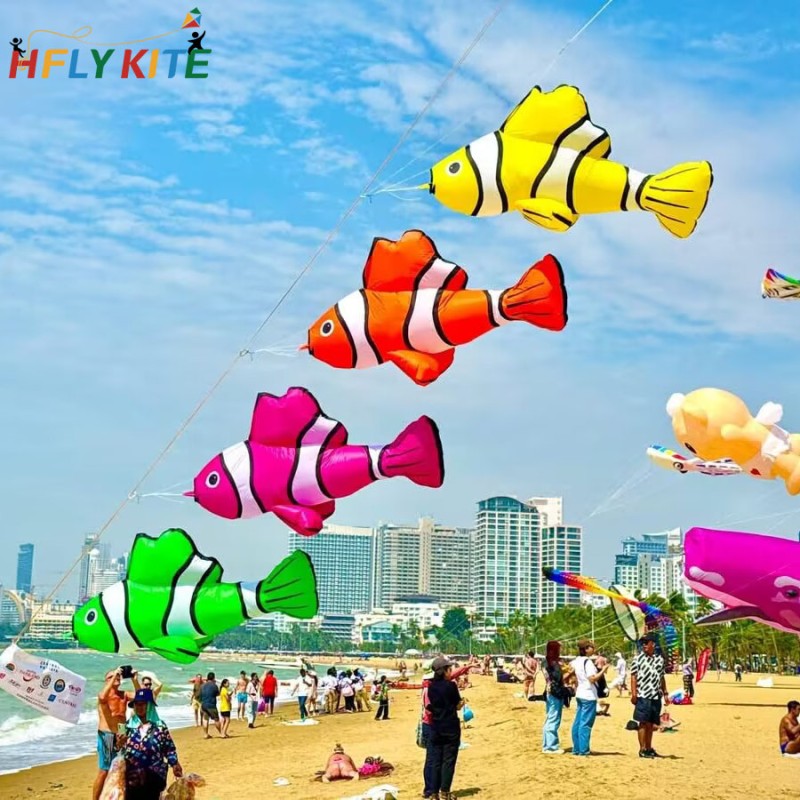 2.3M clownfish kite pendant